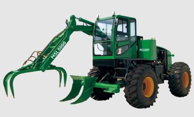 China 5 Tons Sugar Can Wheel Loader With Grabber 360 Swing Angle For Transport for sale