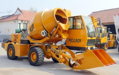 China 2WD Type 106hp 1.6 cbm Concrete Transit Mixer for sale