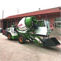 China 2WD Type 106hp 1.6 cbm Concrete Transit Mixer for sale