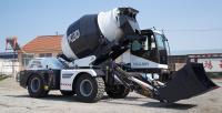China Drum Bottom Lifting Up Yuchai YCD4J22G Concrete Mixer Truck for sale