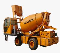 China 4X4 WD 2.0 Cbm 4000 Liters Concrete Mixer Machine for sale