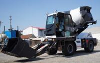 China Mechanical Drum Bottom Lifting 3.5 Cbm Mobile Concrete Mixer Truck for sale