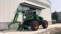 China 7 Ton Sugar Can Grab Loader Farming Equipment With Cummins Engine Hydraulic System Pressure for sale