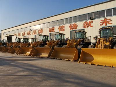 China Hydraulic 5 Ton  656D 656G Compact Wheel Loader for sale