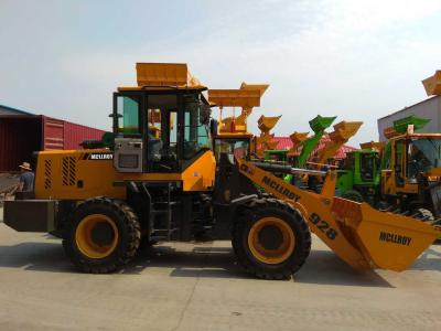China Machanical Joystick Mini Wheel Loader Bucket 1.0 cbm for sale