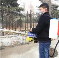 China 3.0L Fuel Consumption Hospital Sterilization Equipment / Knapsack  Sprayer Type Dewing Machine for sale