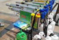 China Spray Distance Rotary Sprinkler Sterilization Fog Cannon Machine In Public Places for sale