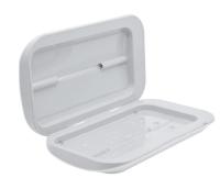 China White Ultraviolet Disinfection Box For Knife , Mobile Phone Disinfector Uv Sanitizer Box for sale