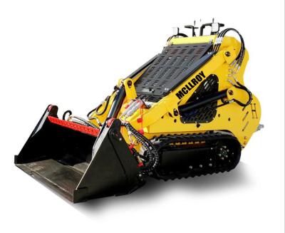 China 23hp Four In One Bucket 0.3cbm Skid Steer Loader for sale