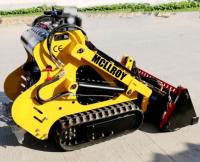 China 23hp Four In One Bucket 0.3cbm Skid Steer Loader for sale