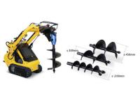 China Hydralic Pump 1740*840*1370MM Small Crawler Loader for sale