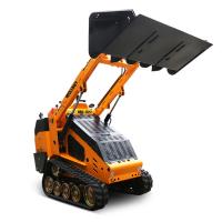 China Yellow 30HP Diesel Engine 0.15m3 Mini Skid Loader for sale