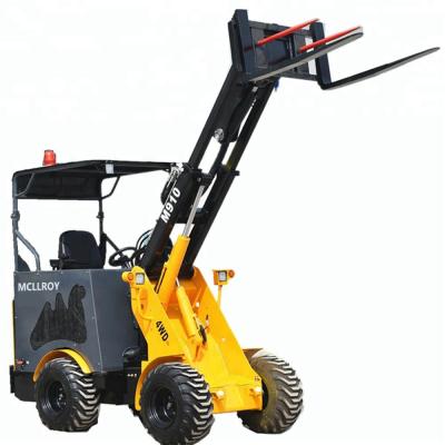 China 10 km/h 33kw Yanmar Engine Mini Telescopic Bale Loader for sale