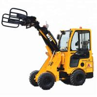 China 4x4 0.5 cbm Mini Telescopic Articulating Wheel Tractor for sale