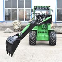 China Agriculture Tractor 0.8CBM 42kw 1500kg Mini Wheel Loader for sale