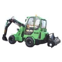 China Agriculture Tractor 0.8CBM 42kw 1500kg Mini Wheel Loader for sale
