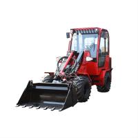 China 100L/Min  1.0 Cbm Front Bale Grapple Telescopic Wheel Loader for sale