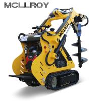 China Briggs Stratton Engine Air Cooled 23hp 1370mm Skid Steer Loader for sale