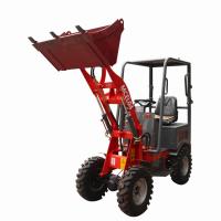 China Farm Skid Steer  0.4t 0.2cbm Front End Mini Wheel Loader for sale