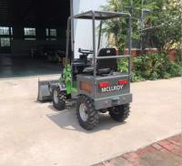 China 1350mm Battery Electric 0.2cbm Mini Wheel Loader for sale
