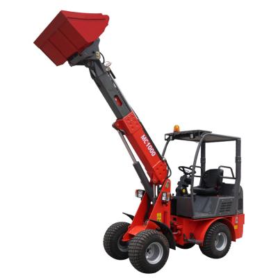 China Earth Moving Machinery 21km/H 1.0 Ton Telescopic Loader for sale