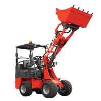 China 35° Turning Angle 2200rpm 1.642L 600kg Small Wheel Loader for sale