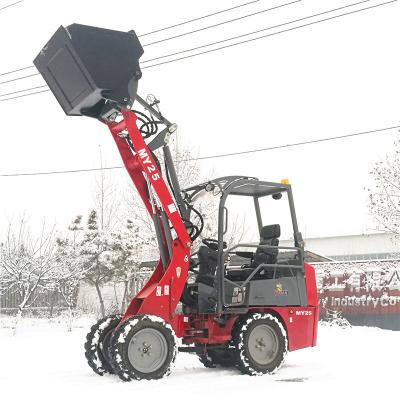 China MY25 Farm Tractor Front 527kg 6.9km/H Construction Wheel Loader for sale