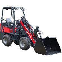 China 17 Km/H Articulated Mini Wheel Loader With Weidemann Beehive Mover for sale