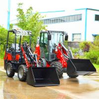 China 17 Km/H Articulated Mini Wheel Loader With Weidemann Beehive Mover for sale