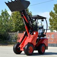 China 2480mm 8s 4WD Wheel Drive Mini Wheel Loader for sale