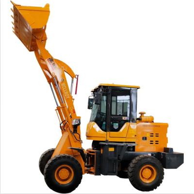 China 2400rpm Front  1.5 Ton Mini Wheel Loader 42kw Yunnei Engine for sale