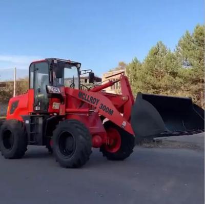 China 2750mm Wheelbase 75kw 3 Ton Front End Loader Tractor for sale