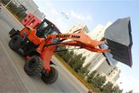 China 2750mm Wheelbase 75kw 3 Ton Front End Loader Tractor for sale