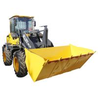China 5000mm 2 Ton Front End Mini Wheel Loader Hydraulic Transmission for sale