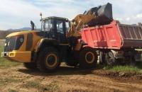 China EPA Tier 2  116hp 2890mm 4.5T Heavy Duty Wheel Loader for sale