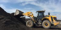 China Rubber Caster Wheels 165kN 5 Ton Front End Wheel Loader for sale