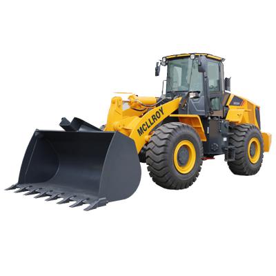 China 5T 4.5cbm Heavy Duty Wheel Loader Pneumatic Caster Wheels for sale