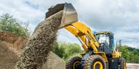 China 862H 4.0cbm  6 Ton Front End Wheel Loader With Rubber Caster Wheels for sale