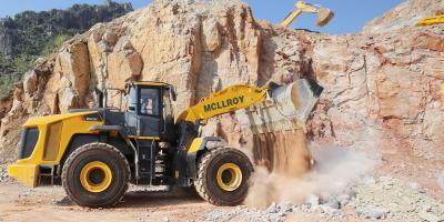 China Engine Cummins QSM12 5.4m³ 9 Ton Heavy Duty Wheel Loader for sale