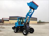 China 2200mm Wheelbase 58kw 1.0M3 Mini Wheel Front End Loader for sale
