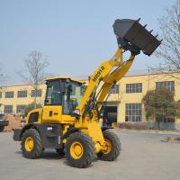 China 1950mm Bucket Width 2600rpm Mini Wheel Loader for sale