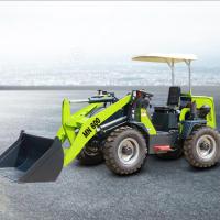 China 3500m 17.6kw 600kg Front End Mini Wheel Loader for sale