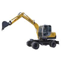 China 58kw Wheel Base 2600mm Multifunction Telescopic Excavator for sale