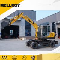 China Digging Depth 3250mm 6300kg Bucket Wheel Excavator for sale