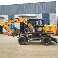 China Hydraulic 58kw 0.25m3 110L/Min Small Digger Excavator for sale