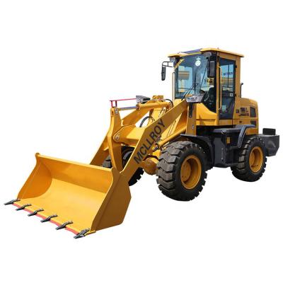 China Front End Mini Wheel Loader Machine Bucket Capacity 1.0cbm Rated Load 1800kg for sale