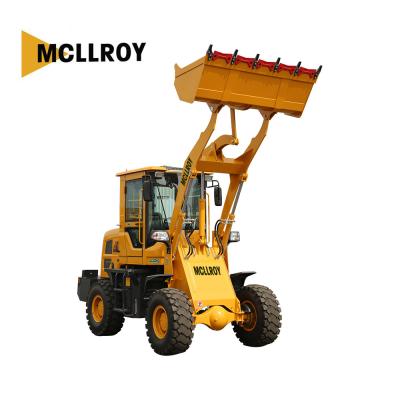 China 1500kg Rate Loading Mini Wheel Loader With 0.6cm Bucket Loader Machine for sale