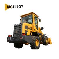 China 1500kg Rate Loading Mini Wheel Loader With 0.6cm Bucket Loader Machine for sale