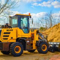 China ZL-930/MCL930 articulating front end wheel loader Hydraulic transmission Joystick controlcompact wheel loader for sale