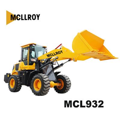 China ZL932/MCL932 0.9m³ 1 m³  Yunnei 490 Supercharged  Bucket Capacity Compact Articulated Wheel Loader for sale